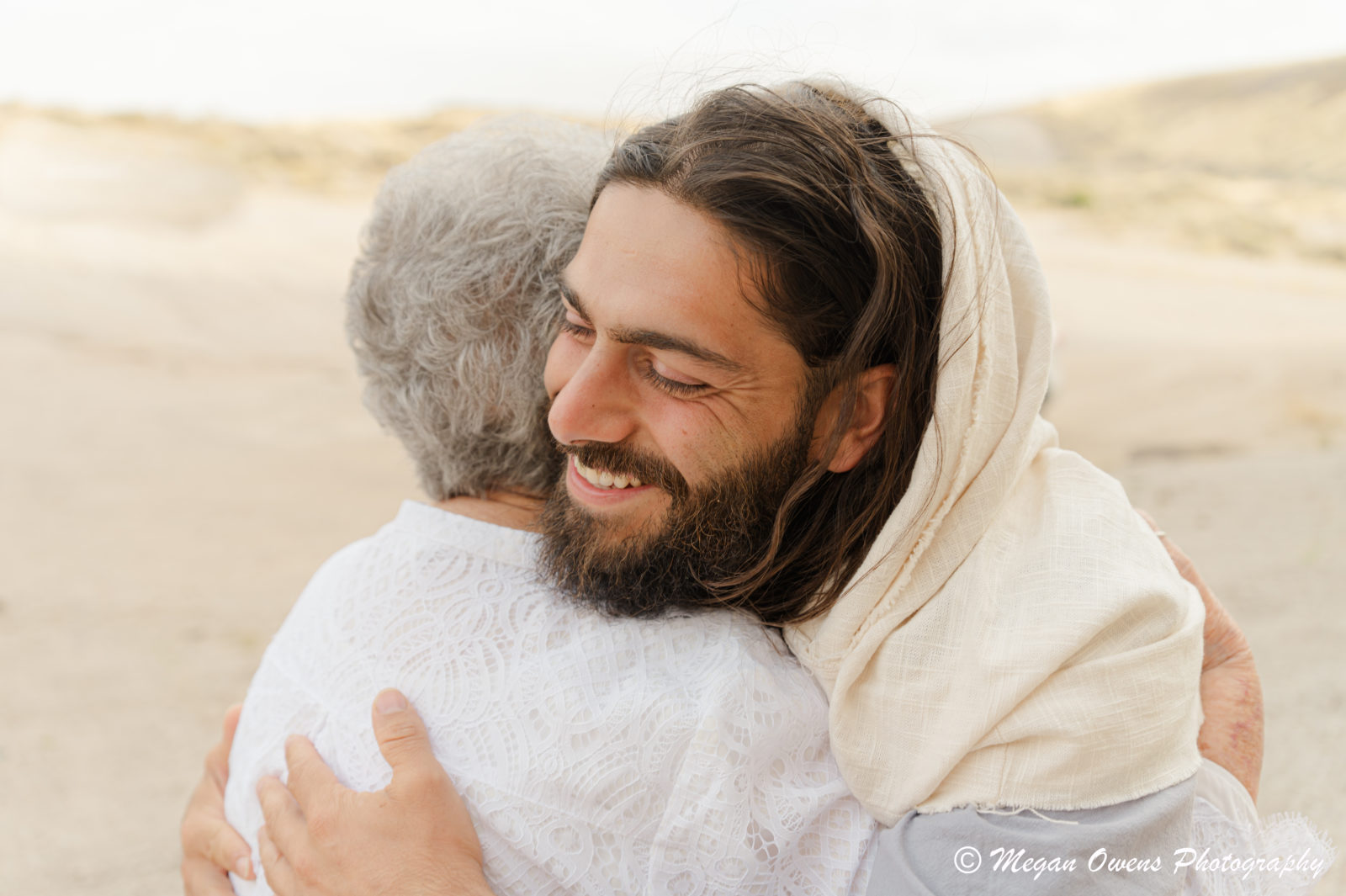 Jesus Christ With the Elderly - meganowensphotography.com