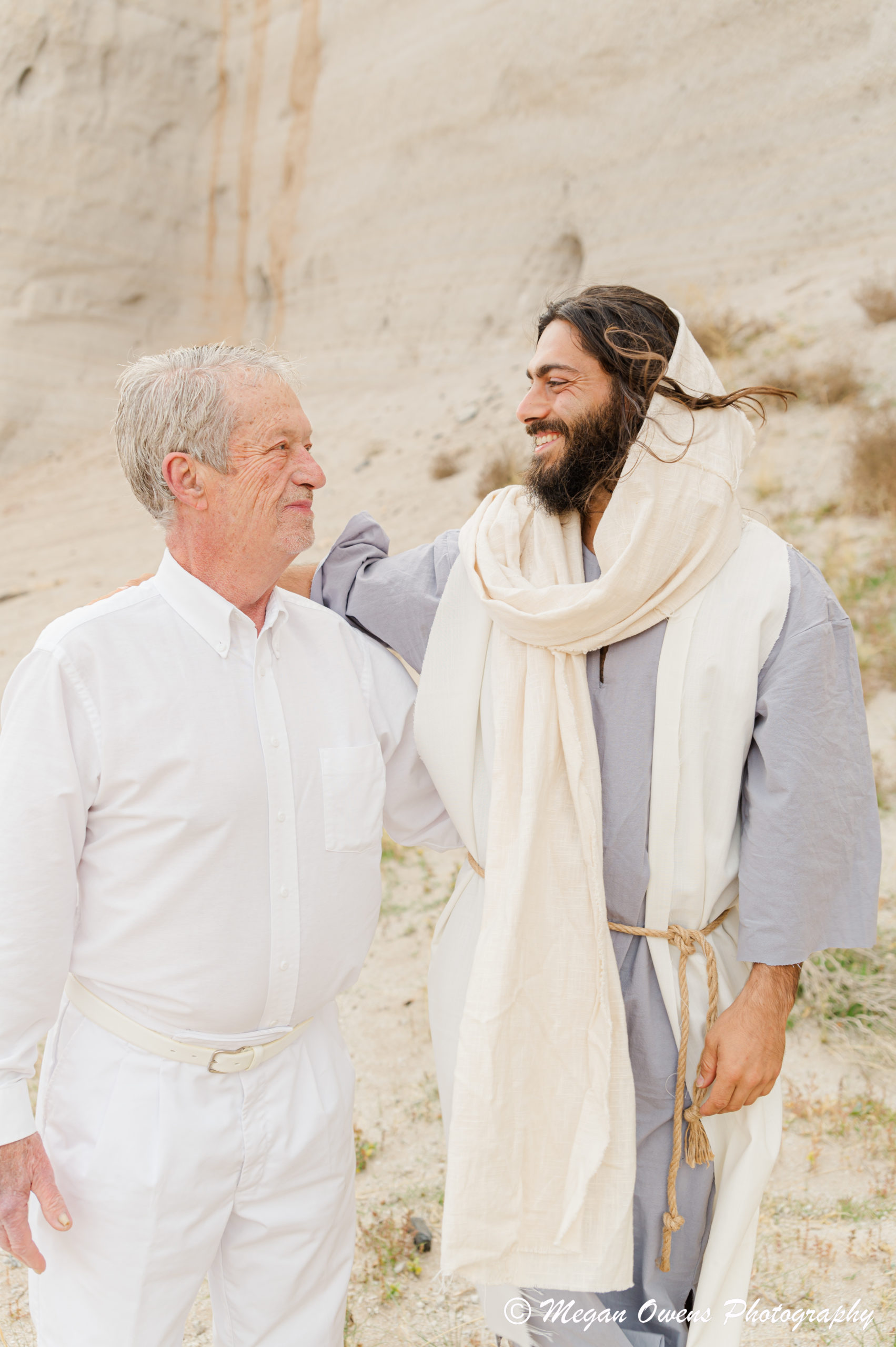 Jesus Christ With the Elderly - meganowensphotography.com